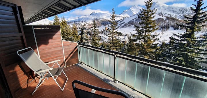 Incantevole Appartamento Con Meravigliosa Vista - Sestriere