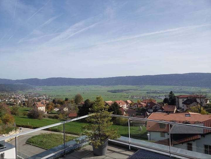 Chambre Avec Jardin Privé Dans Superbe Appartement - Neuchâtel