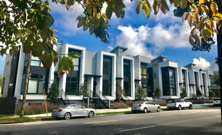 3 Story Luxury Modern Townhome In Downtown Raleigh - 롤리
