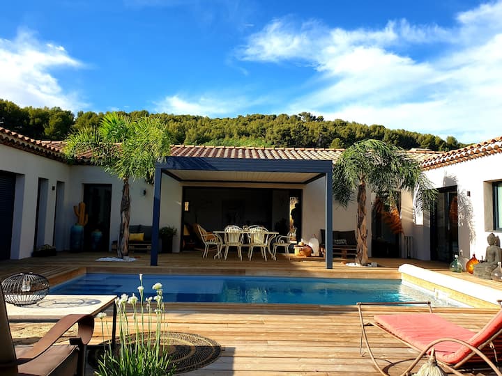 Villa Contemporaine - Piscine - Sanary-sur-Mer