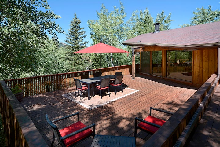 Aspen 4-bed Home – Views, Decks & Long-term Lease - Aspen, CO