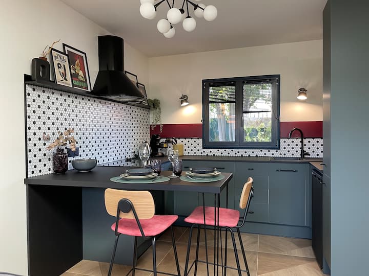 Studio Indépendant & Terrasse,8 Min Aéroport Orly - Athis-Mons