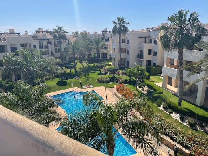 Roda Golf Penthouse Apartment, Pool & Solarium - San Javier