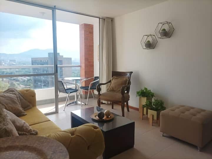 Poblado, Cómodo Tranquilo, Excelente Vista Piscina - Medellín, Colombia