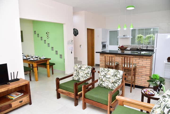 Casa Privativa |2 Suites | A.gourmet |Ar | Wi-fi - Caraguatatuba