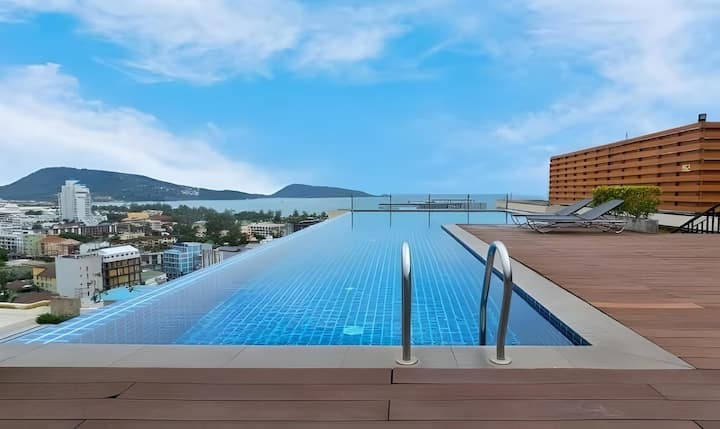 Infinity Pool Condo With Terrace - Patong Beach