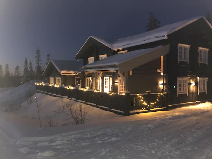 Exclusive Cabin With 6 Bedrooms, Sauna And Jacuzzi - Norge