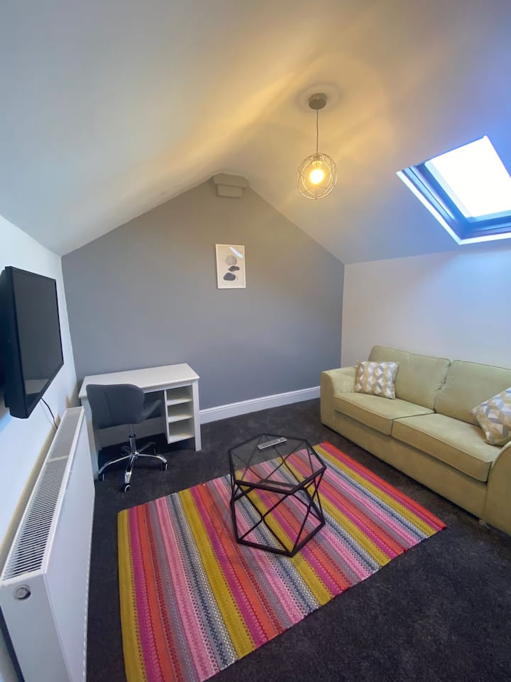 Flat3 Large Modern King Bed Flat Private Bathroom - Liverpool