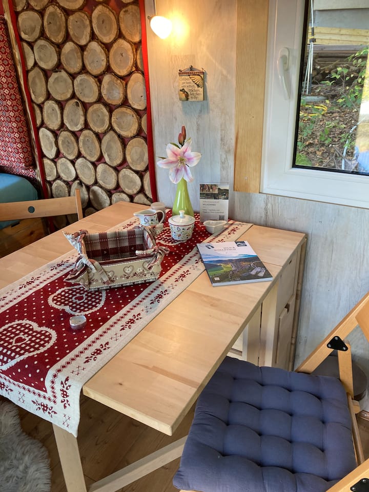 Kuscheliger Schäferwagen Mit Sauna - Pottenstein