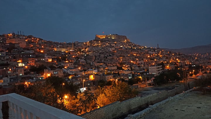 Sunset Mesopotamian Landscape - Mardin