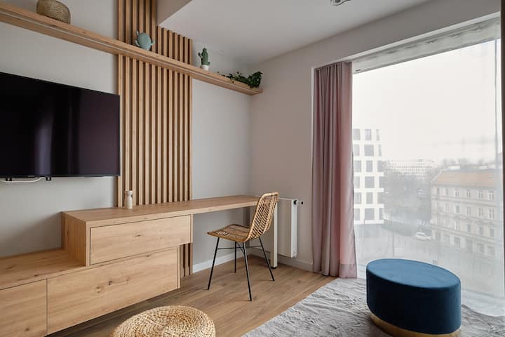 Studio Nad Rzeką 73, Rynek 500 M - Wrocław