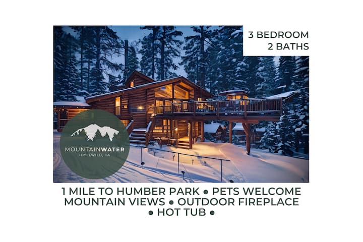 Mountain Retreat W/ Views | Hot Tub | Large Deck - Idyllwild-Pine Cove, CA