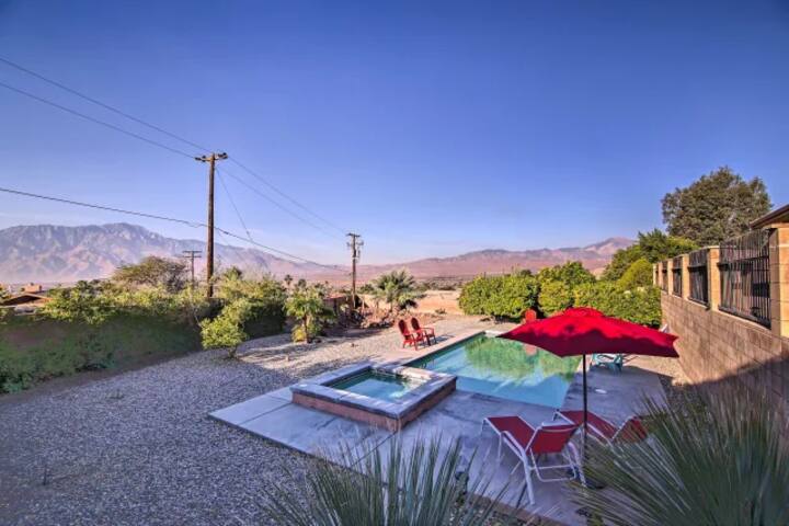 Peace, On A Hill, Amazing View Of The Windmills - Desert Hot Springs, CA