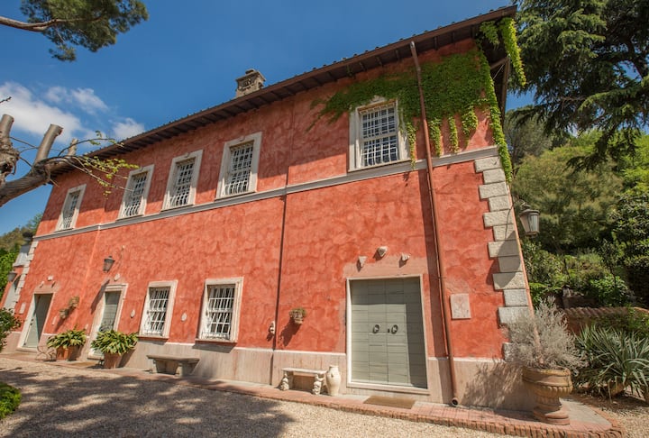 Elegant, Historic Villa, Air-con, Pool, Spa, Bbq - Rome