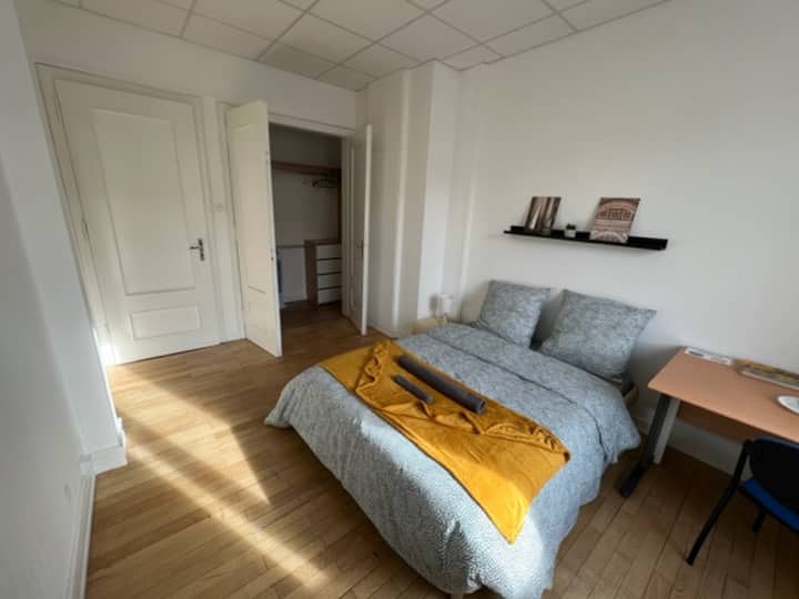 208-chambre Spacieuse De 24m2-balcon Centre Ville - Mulhouse