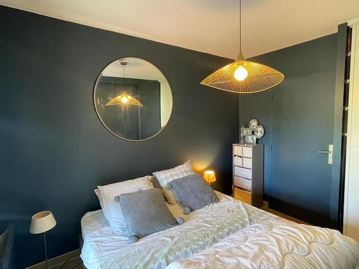 Appart Cosy Avec Parking, à 3 Min Du Lac à Pieds - Annecy-le-Vieux