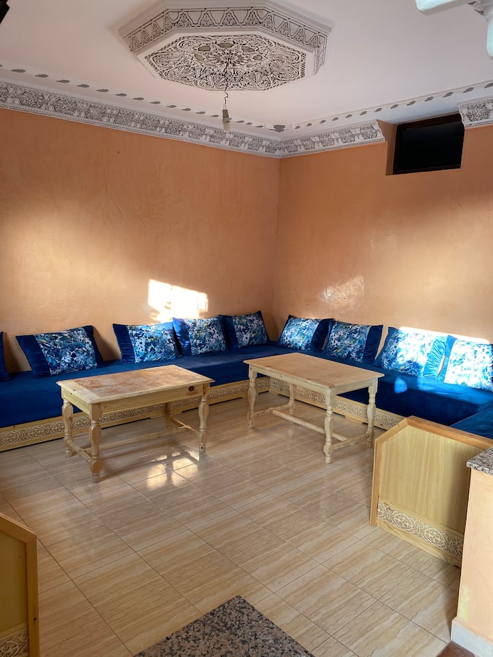 Apartement De Plein Pied à 100 M Du Barrage - Lalla Takerkoust