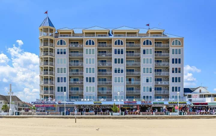 Luxury Belmont Towers Direct Ocean Front Pool Gym - Ocean City, MD