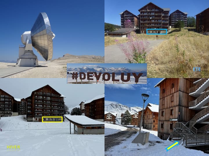 Appart 8 Personnes Superdevoluy Rdc Vue 3 Chambres - Super Dévoluy