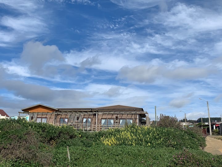 Casa Vacacional Con Hermosa Vista Al Mar - Pichilemu