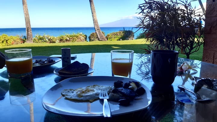 A Honu World At Kuleana Oceanfront Walk-out W/pool - Maui, HI