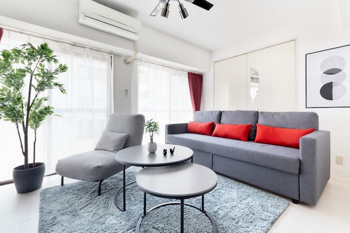 〈305〉central Osaka/namba Area/ 2ldk 52㎡/ Simmons - Osaka