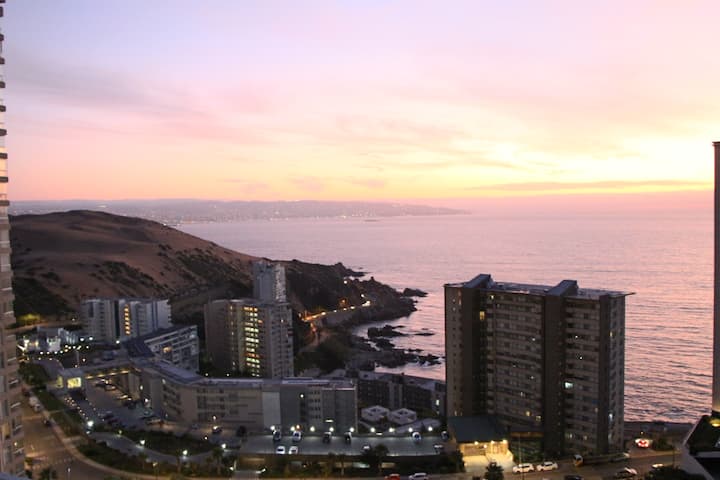 Moderno Dpto Sunset Arena/vista Al Mar/nuevo - Concón