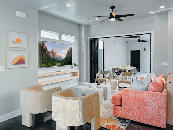 3 King Suites, Bunk Room, Pool & Pickleball - Hurricane, UT
