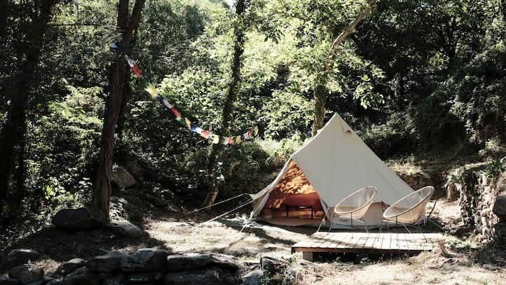 Tente Glamping "Acacia", Cadre D'exception - Les Vans
