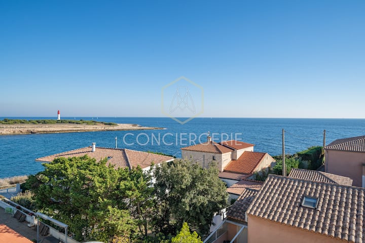 Duplex - Vue Mer - Plages à 5 Min - Carro