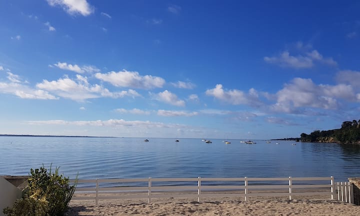 Les Sables Cap-coz Directement Située Sur La Plage - Fouesnant