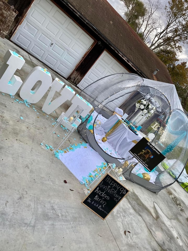 Luxury Tent Date Experience. -