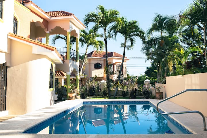 Peaceful Culdesac Orchid Villa, Pool, Work Ergo - Puerto Plata