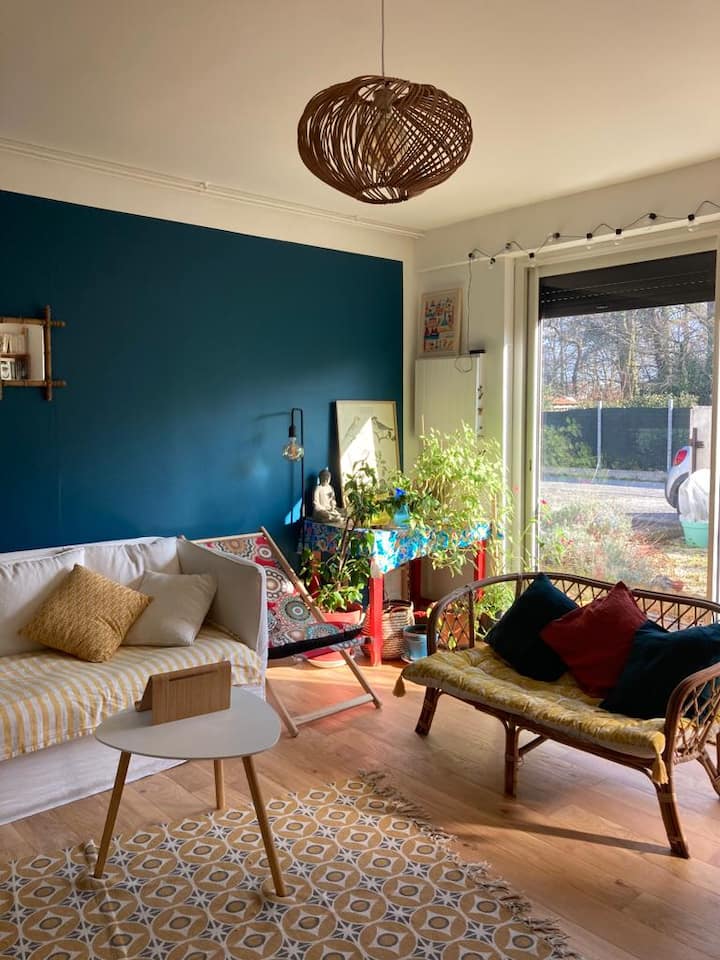 Maison Colorée, à L'esprit Des Vacances - Dax