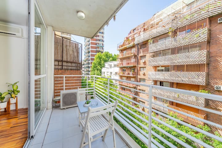 Palermo/1 Dom/balcón/zona Privilegiada/piscina. - Aéroport Jorge-Newbery de Buenos Aires (AEP)