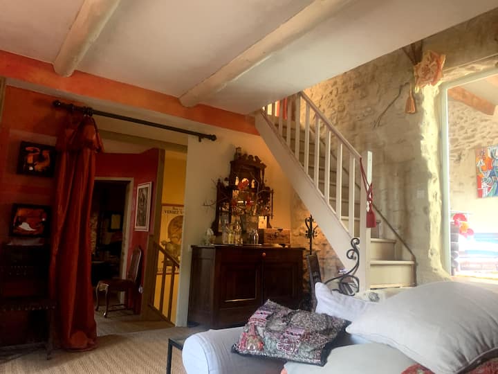 Villa Lumineuse Et Joyeuse A Vers Pt Du Gard - Collias