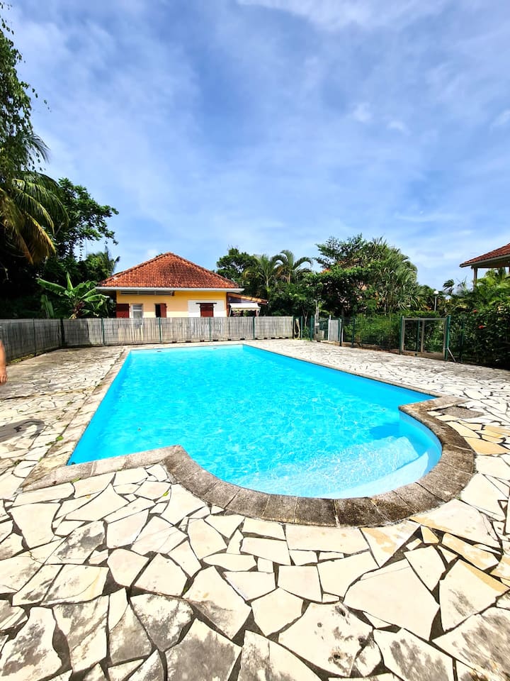 Ti Colibri - 1ch - 4p - Plage 150m - Jardin Privé - Les Anses-d'Arlet