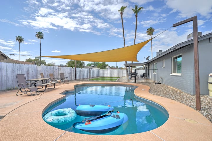 Beautiful Tempe Pool Home 5 Miles From Asu - 坦佩