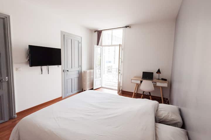 Le Neptune Apt 85m2 - 3ch/8pers - Poitiers