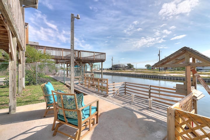 Waterfront Beach House Laguna Madre Bay - Corpus Christi