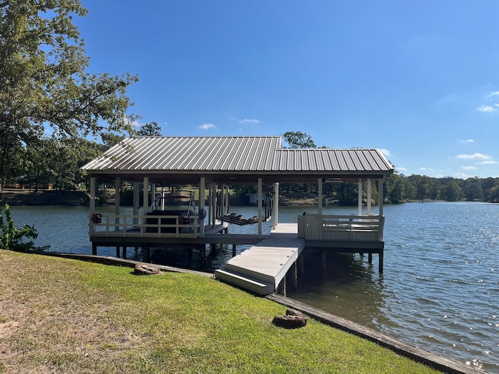 Lake House On Lake Bob Sandlin W/ Boat Slip - Camp County