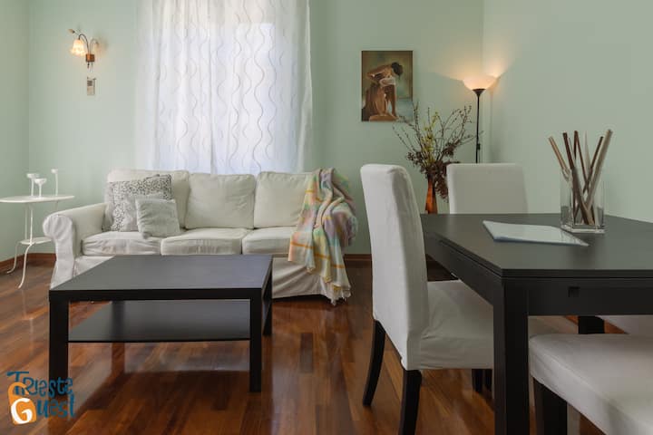 Cozy & Quiet X2 | The Turquoise Apt - Trieste