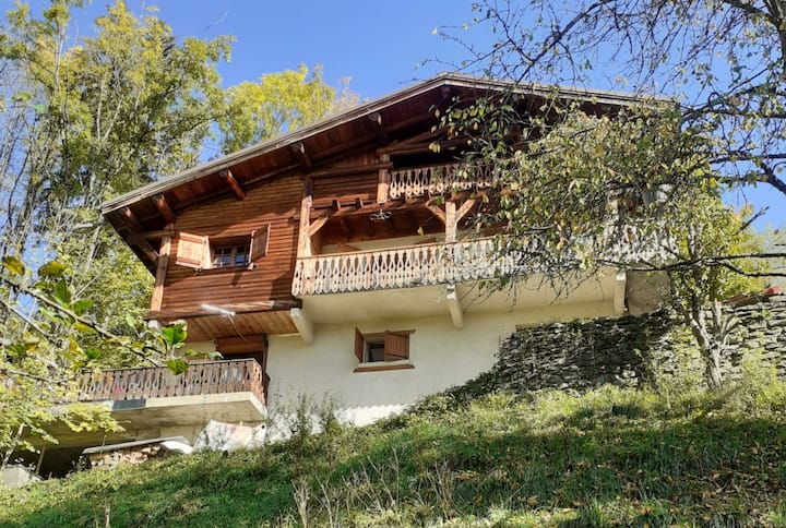 Chalet Au Calme, Chaleureux Avec Cheminée. - Saint-Gervais-les-Bains