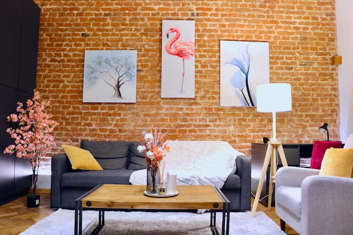 High Ceiling Loft 1 Min From Central Park - Cluj-Napoca