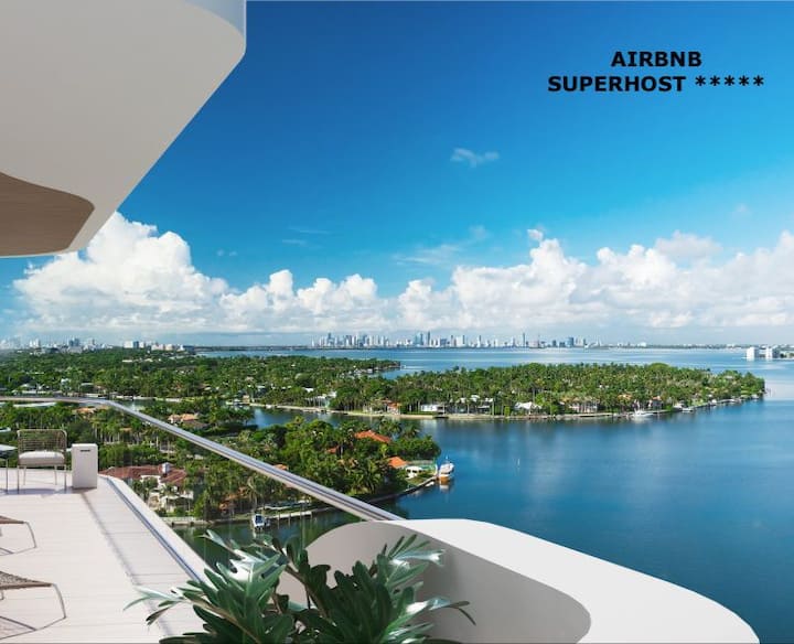 Luxury 3 Bedroom+2b Astonishing Bayfront Viewmiami - Miami