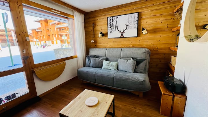 Valmorel Appt. 4 Pers. Cosy Et Idéalement Situé - Les Avanchers-Valmorel