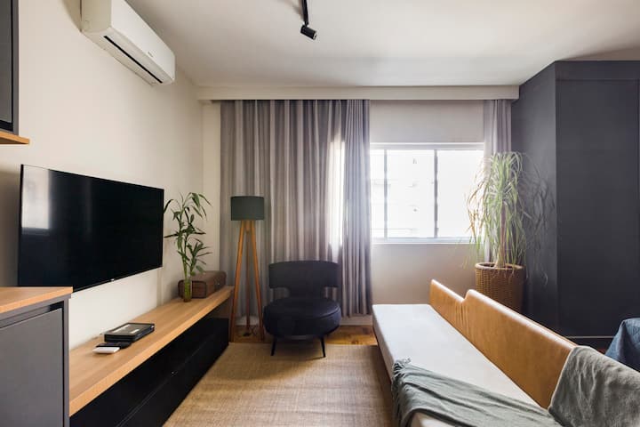 Loft - Confortável No Baixa Augusta - São Paulo