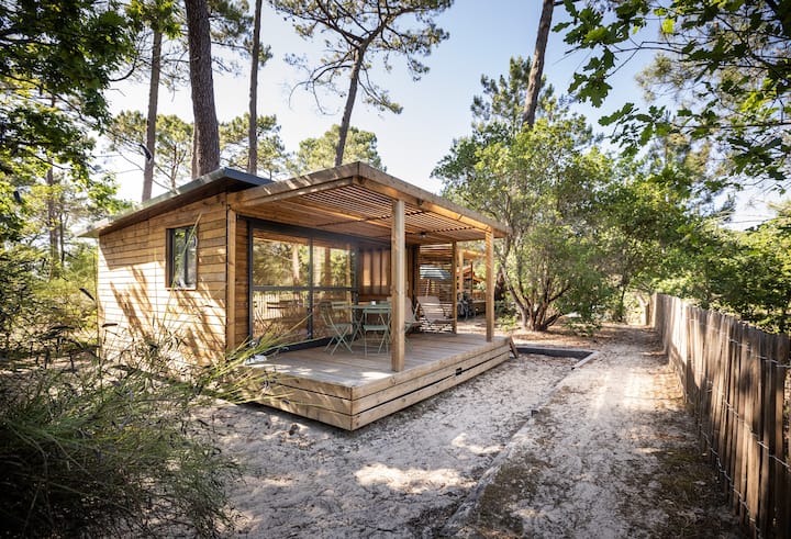 Chalet Evasion | Huttopia Arcachon - Arcachon