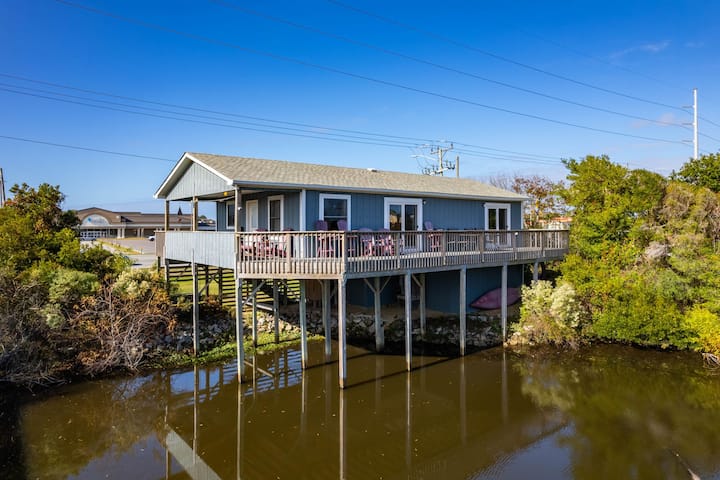 Turtle Haven Ocean Views! Large Deck + Bikes&grill - Kill Devil Hills, NC