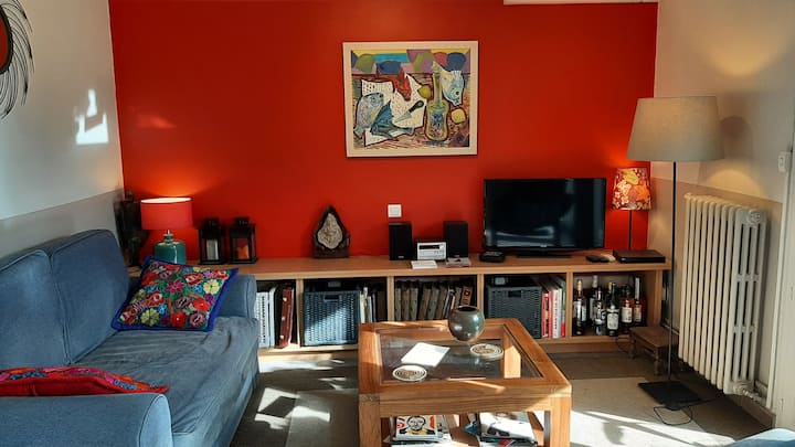 Appartement Avec Parking Privé, Quartier Haut - Sète